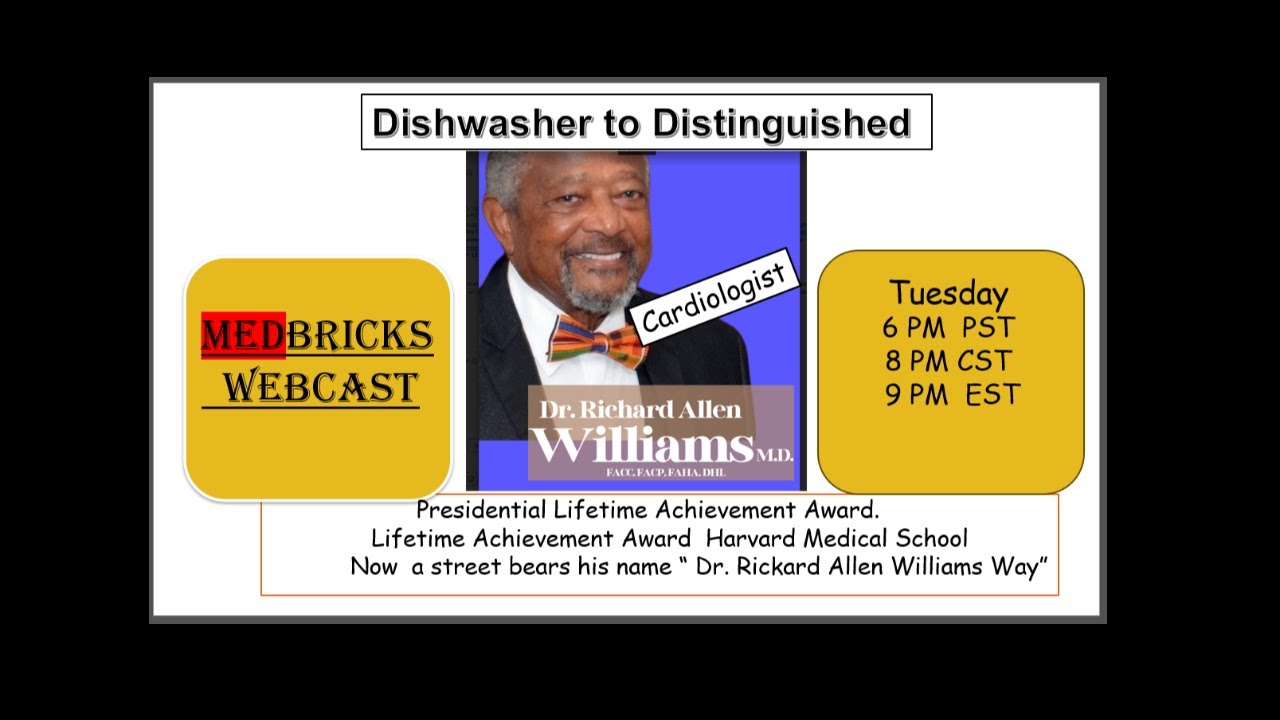 Richard Allen Williams MD, Distinguished Cardiologist - YouTube