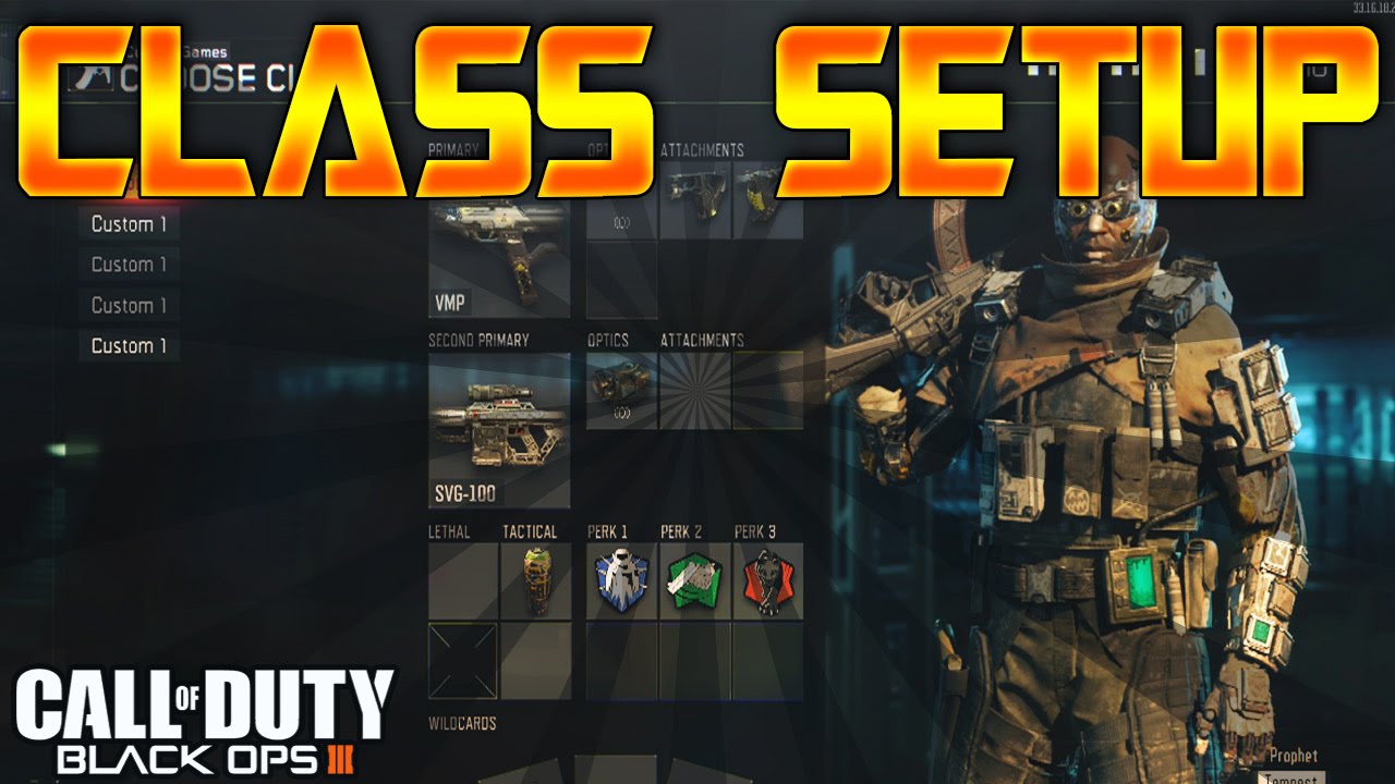 Black Ops 3 Competitive GameBattles/Arena Mode Class Setup Guide! (BO3 ...
