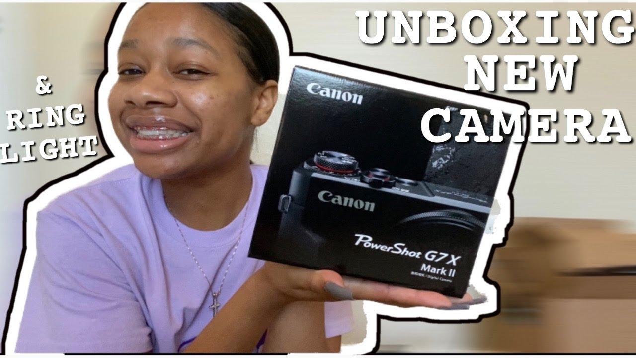 UNBOXING NEW CAMERA & RING LIGHT! - YouTube
