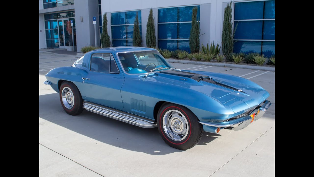 SOLD 1967 Marina Blue Corvette L71 Coupe for sale by Corvette Mike ...