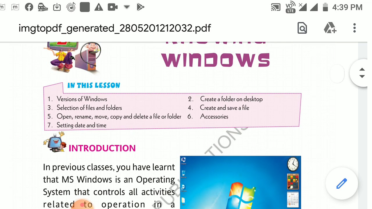 Computer class 4 lesson 2 by Mamta Gupta - YouTube