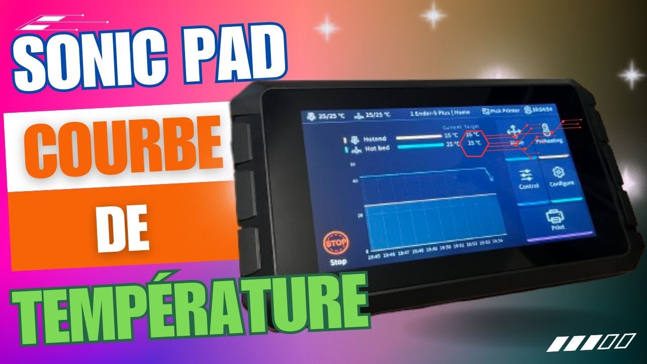 SONIC pad courbe de température - YouTube