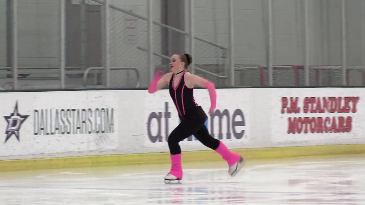 Danielle Woolever, 2018 ISI Winter Classic, Event 158, Footwork Gold ...