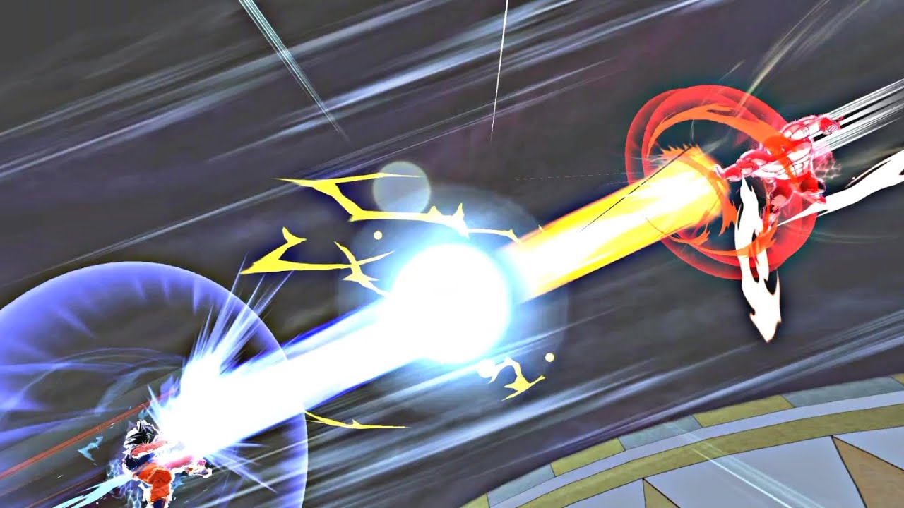 LANDSCAPE MODE BEAM STRUGGLE/CLASH DRAGON BALL LEGENDS - YouTube