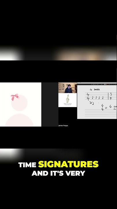 Music Lesson: Understanding Time Signatures - YouTube