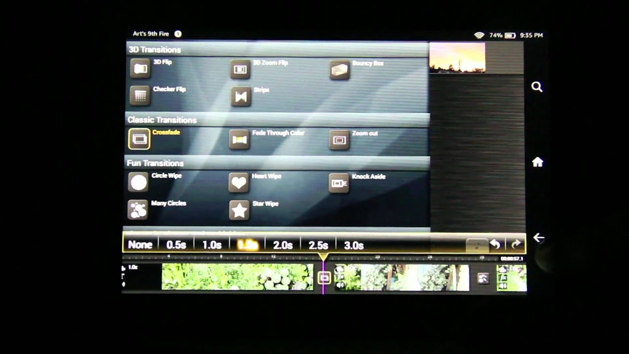 Tablet Filmmaking with Kinemaster - YouTube