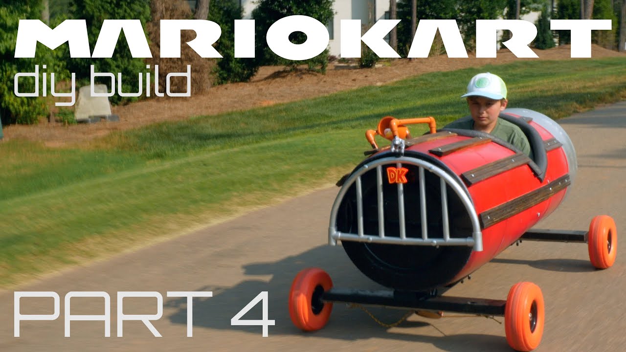 MARIO KART: Real-Life DIY Build (part 4 - test drive) | Will Build ...
