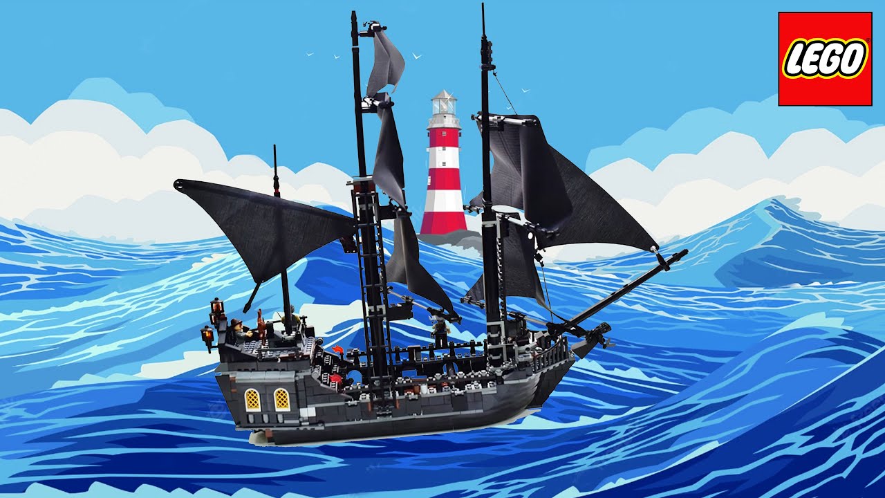 LEGO Aliexpress Toy stop motion / Qunlong Pirates Ship Building Blocks ...