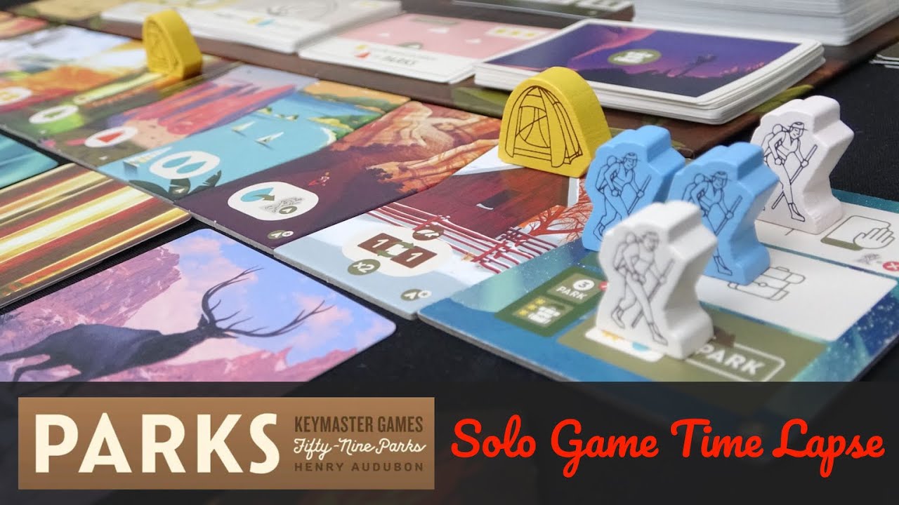 Parks, Hiking through US National Parks via this Beautiful Board Game ...