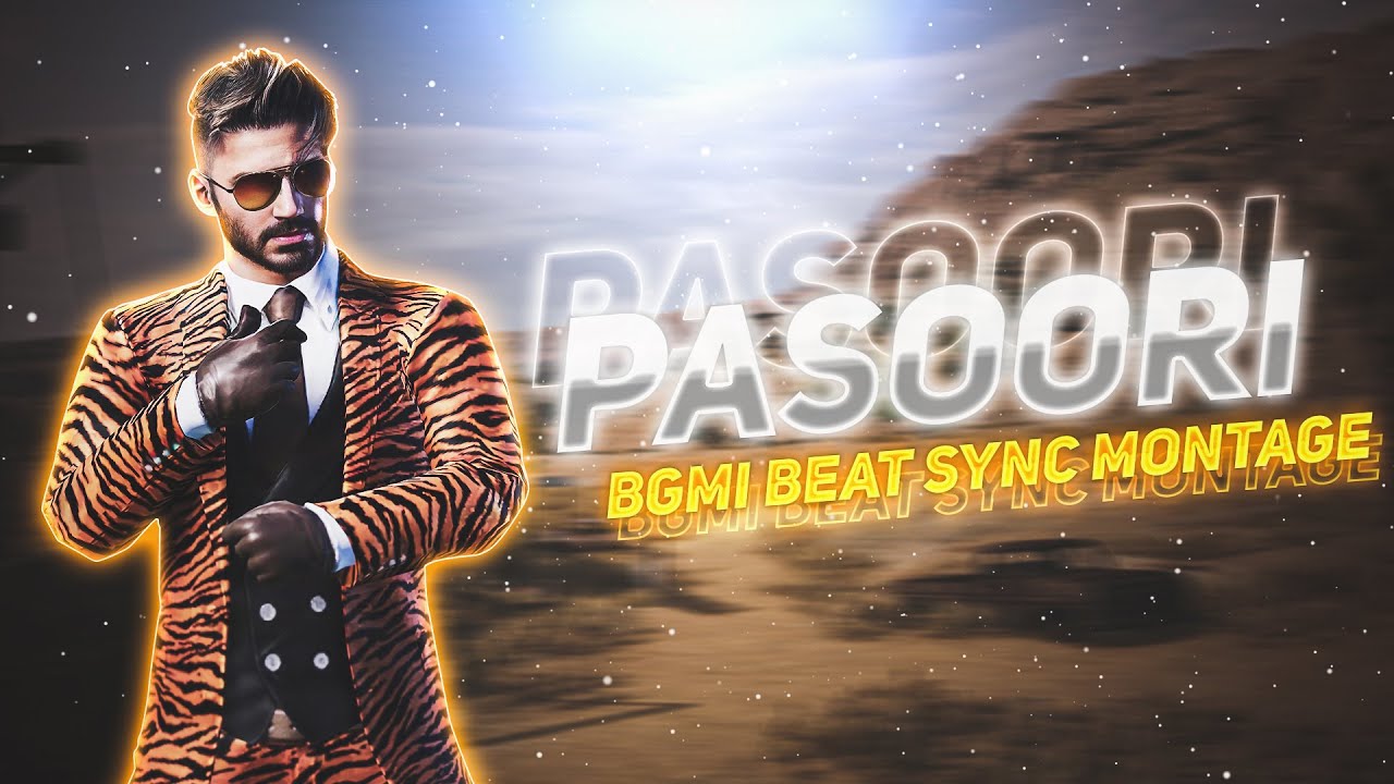 PASOORI - ALI SETHI & SHAE GILL | BGMI VELOCITY EDIT | BEAT SYNC ...