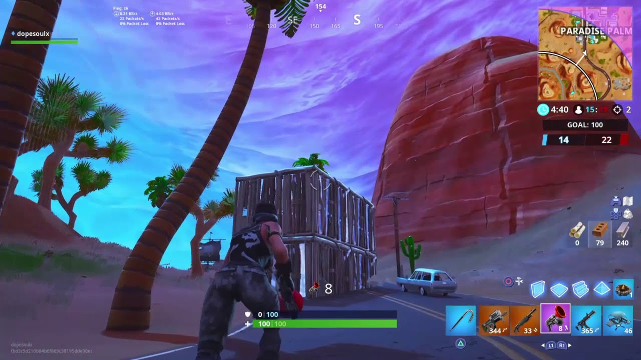 Beast mode on fortnite - YouTube