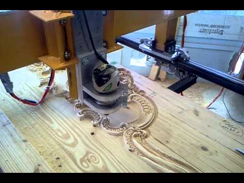 Shop Built Large Format CNC Router - YouTube