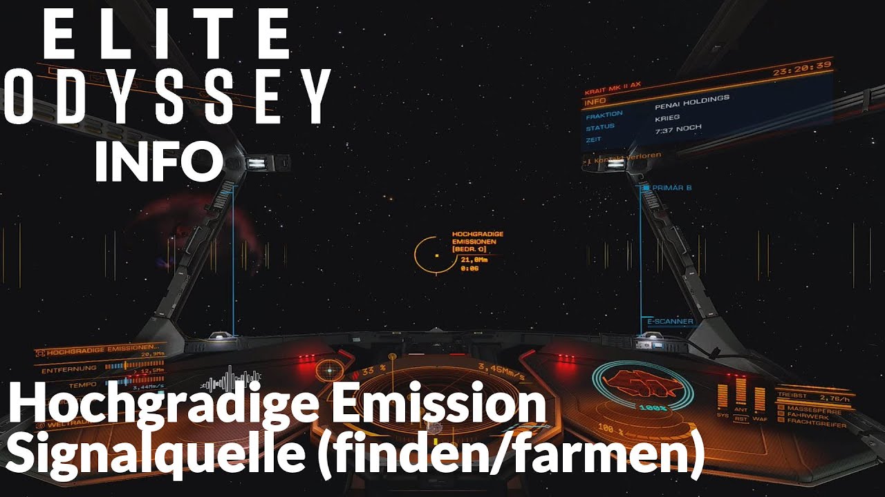 ELITE INFO 02a | SIGNALQUELLE Hochgradige Emissionen (finden & farmen) - YouTube