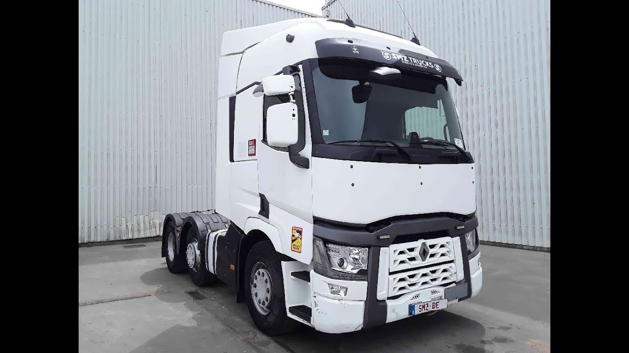 smz.be Renault T 420 6x2 stock 30013411 - YouTube
