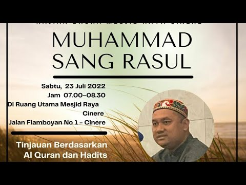Live. Ust. DR Abdul Muta'ali. Cucu Rasulullah - YouTube