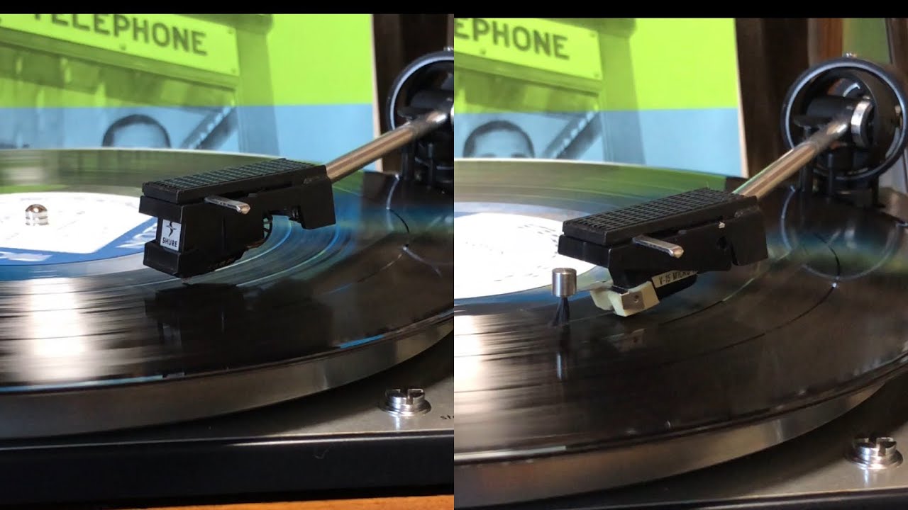 Shure V15type3 VS Pickering V15 micro IV - YouTube