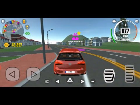 Car Simulator 2 - (Kırmızı Araba) Gerçek Araba Simulatorü