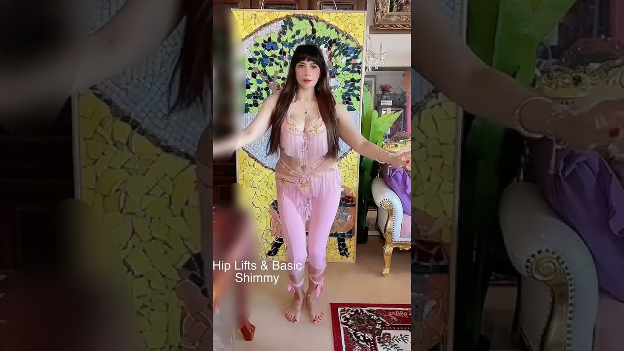 Hip Lifts Basic Shimmy / belly dancing - YouTube