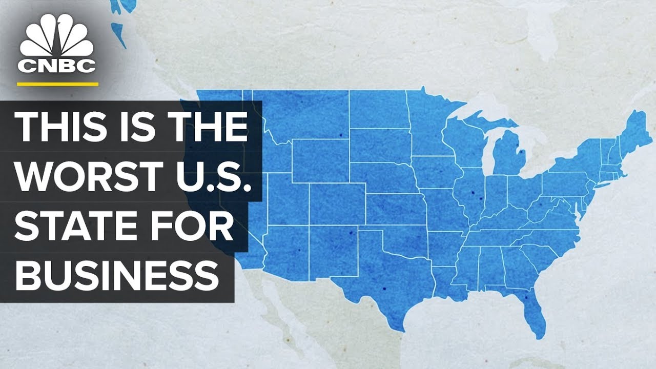 This Is The Worst State For Business - YouTube