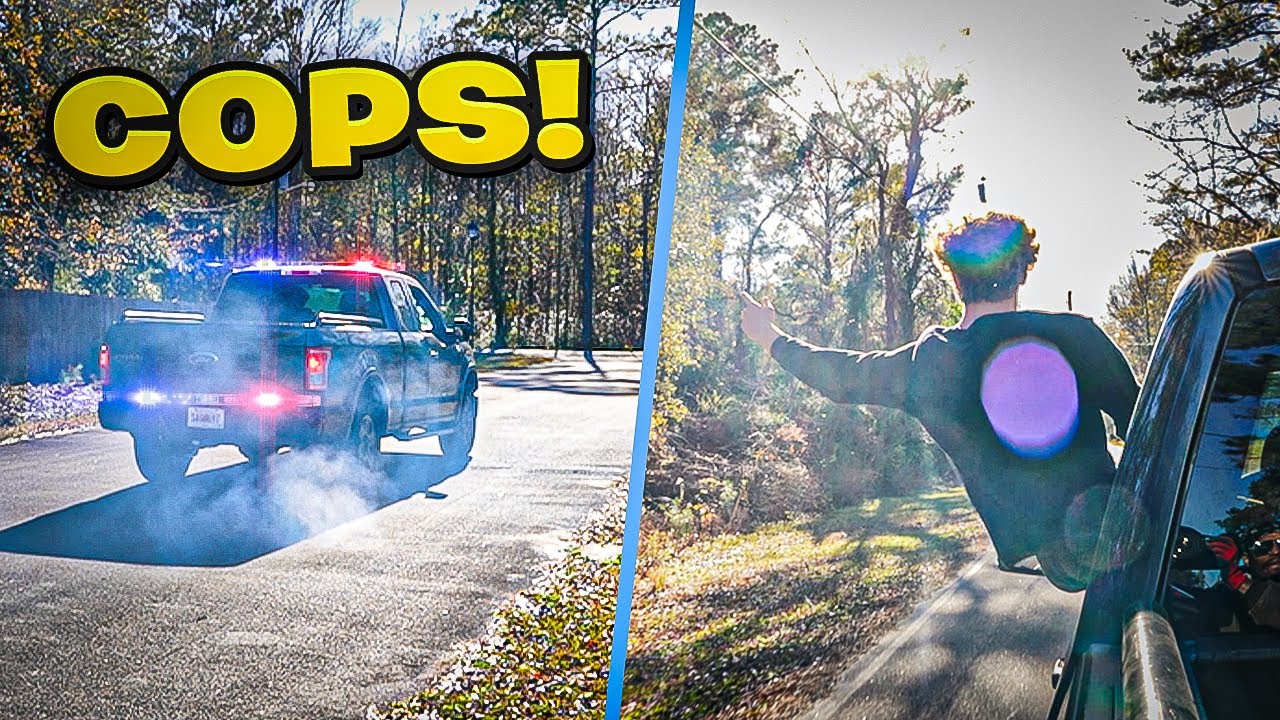 Driving Out the Window *COPS CALLED* - YouTube