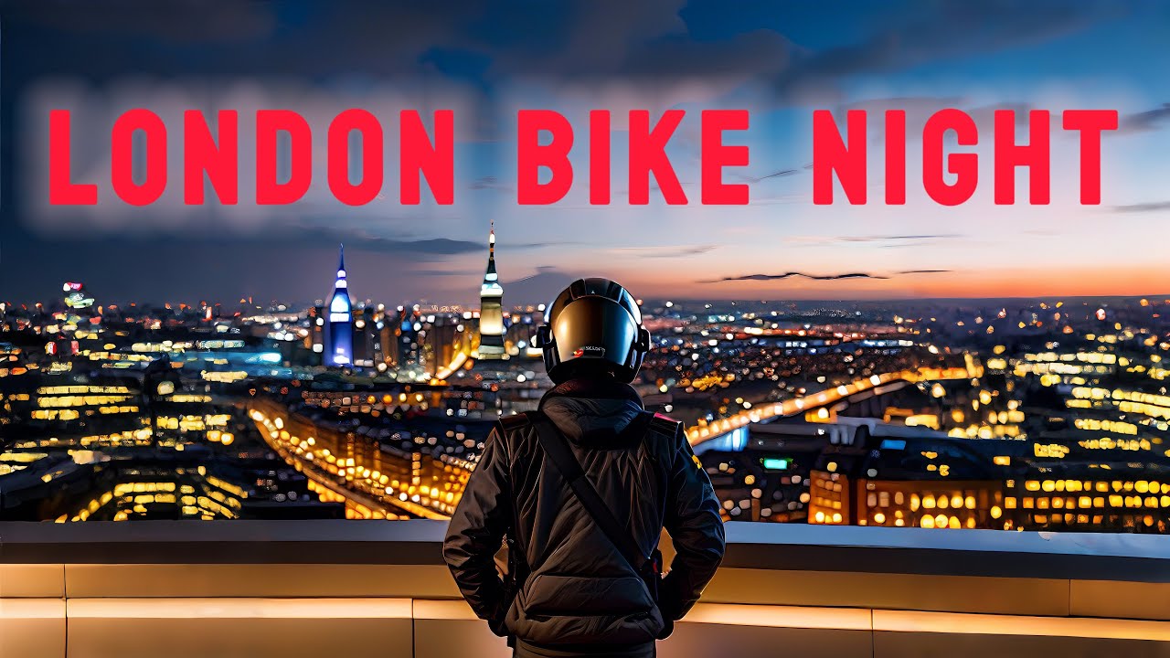 Riding across London on a cold night with the club l Must visit places ...