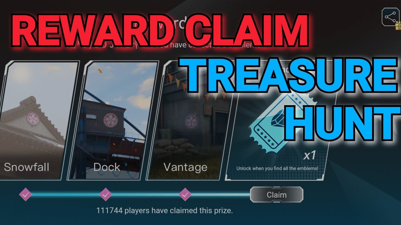 Treasure hunt Reward 27-31Dec @inhalePlay - YouTube