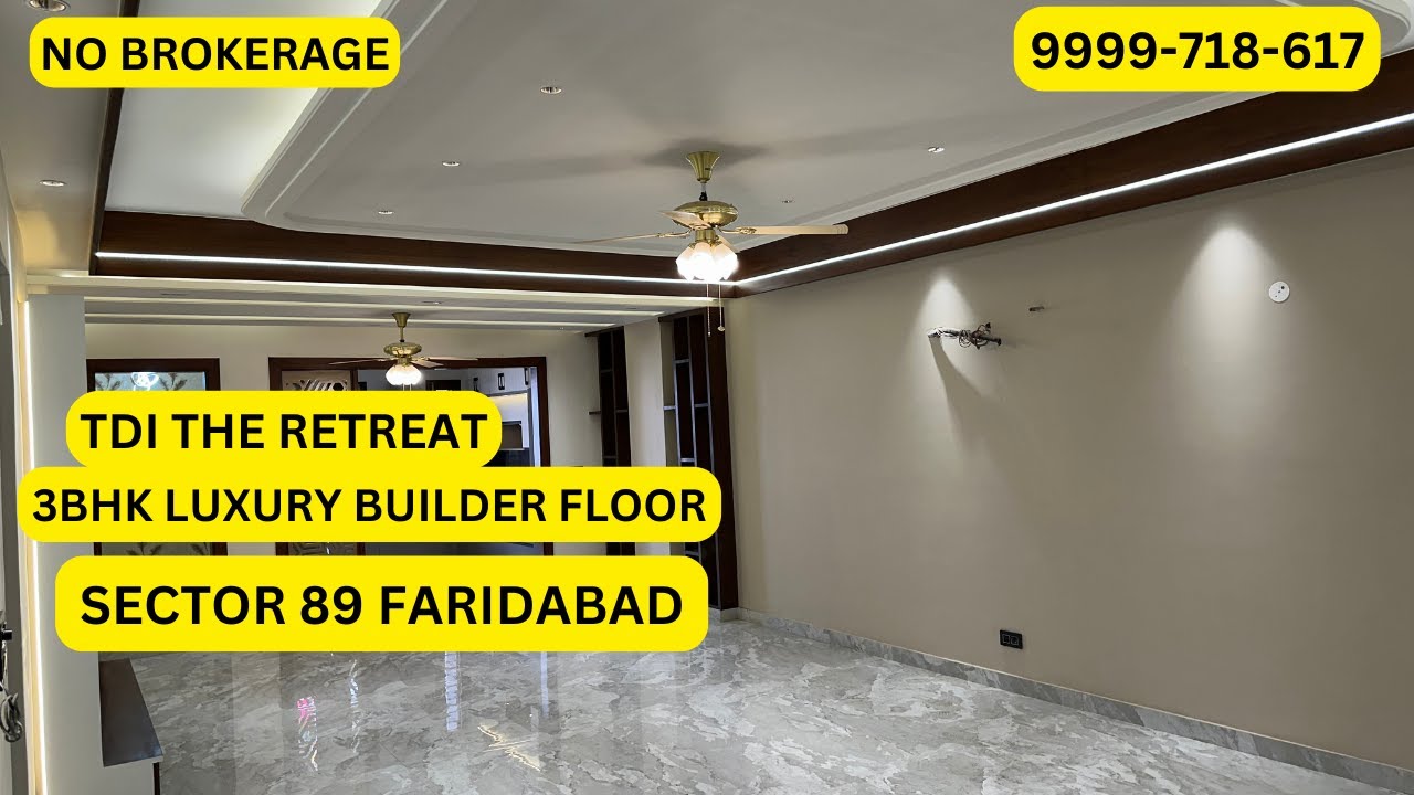 Tdi the Retreat Luxury Builder Floor sector 89 Faridabad 270 sq.yard # ...