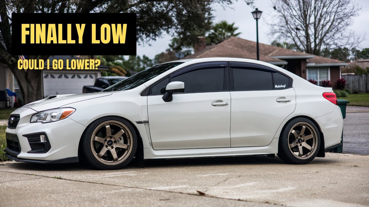 THE SUBIE IS FINALLY LOW - YouTube