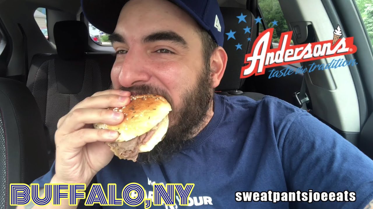 ANDERSON'S ROAST BEEF REVIEW (BEEF ON WECK) (BUFFALO NY) - YouTube