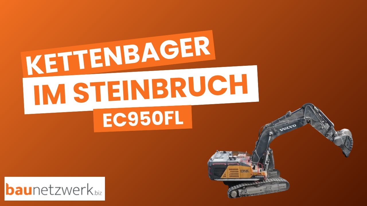 Volvos Schwergewicht EC950FL im Steinbruch - YouTube