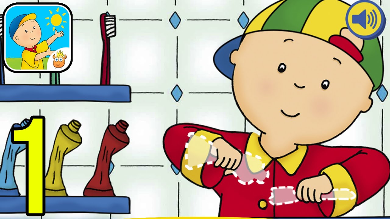 A Day with Caillou - Gameplay Walkthrough Part 1 (iOS, Android) - YouTube