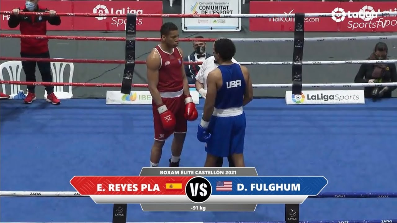 Enmanuel Reyes (ESP) vs. Darius Fulghum (USA) Boxam Tournament 2021 QF ...