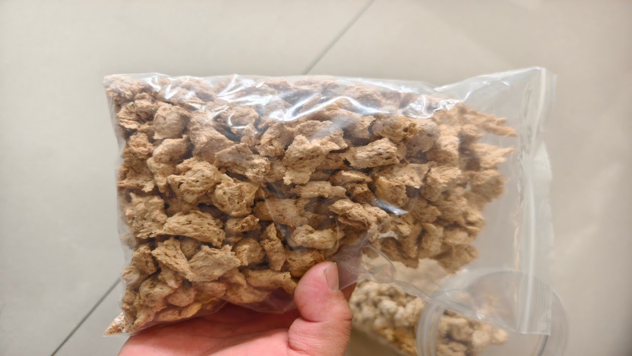Soybean chunks making machine soybean extruder machine working video ...
