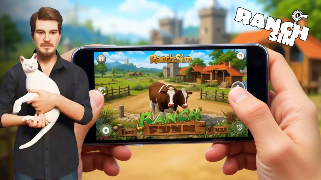FINALLY RANCH SIMULATOR GAME FOR MOBILE RELEASE IN PLAYSTORE - YouTube