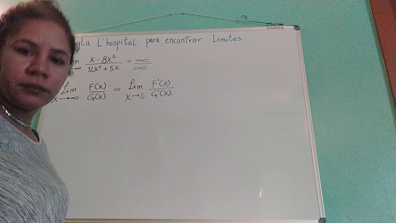 Uso de la Regla de L'hospital para hallar límites. - YouTube