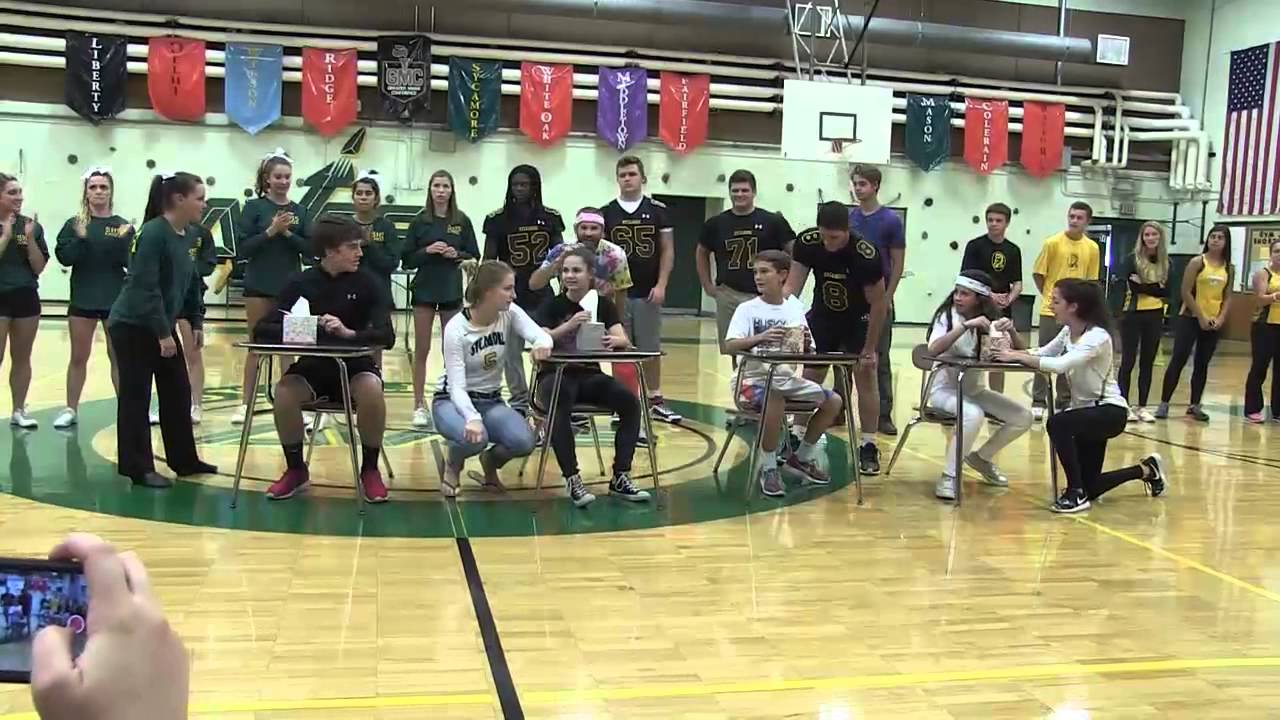 Sycamore Junior High Homecoming 2015 Pep Rally - YouTube