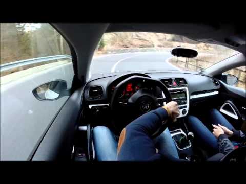 VW Scirocco drift Sturec 13.1.2014