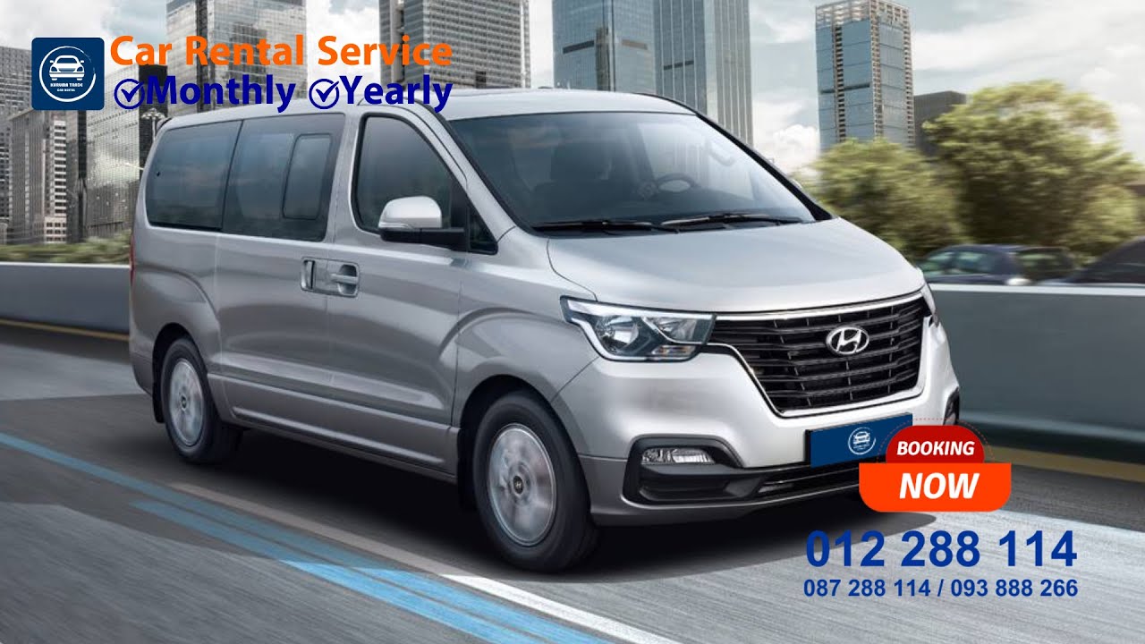 Car Rental Hyundai Grand Starex Available Stock Now - YouTube
