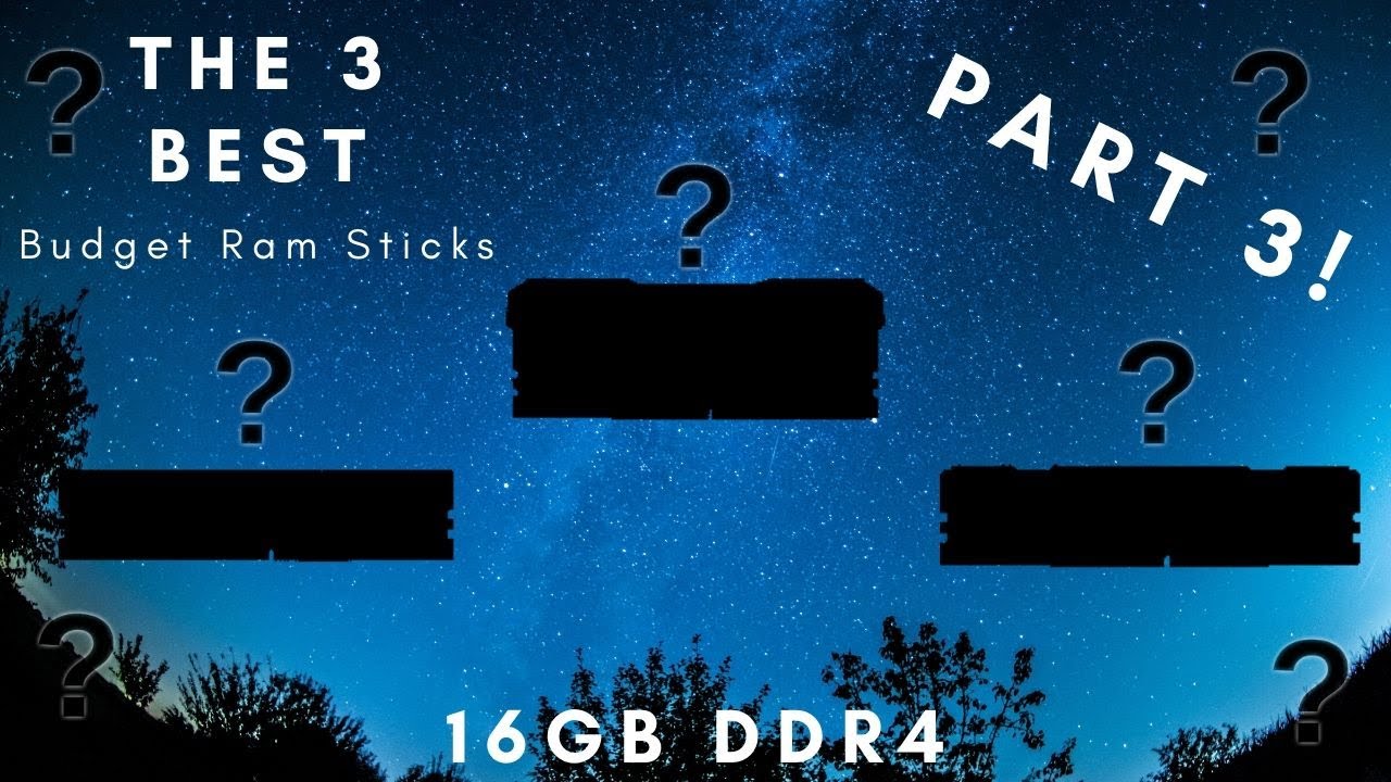 The best 16GB budget ram stick | Part 3! - YouTube