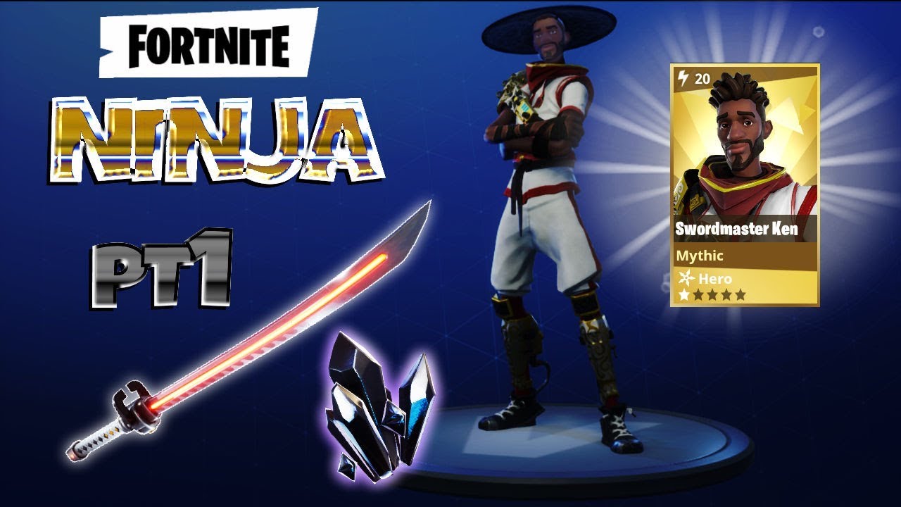 FORTNITE PvE : My Ultimate Ninja Setup - Part 1 - YouTube