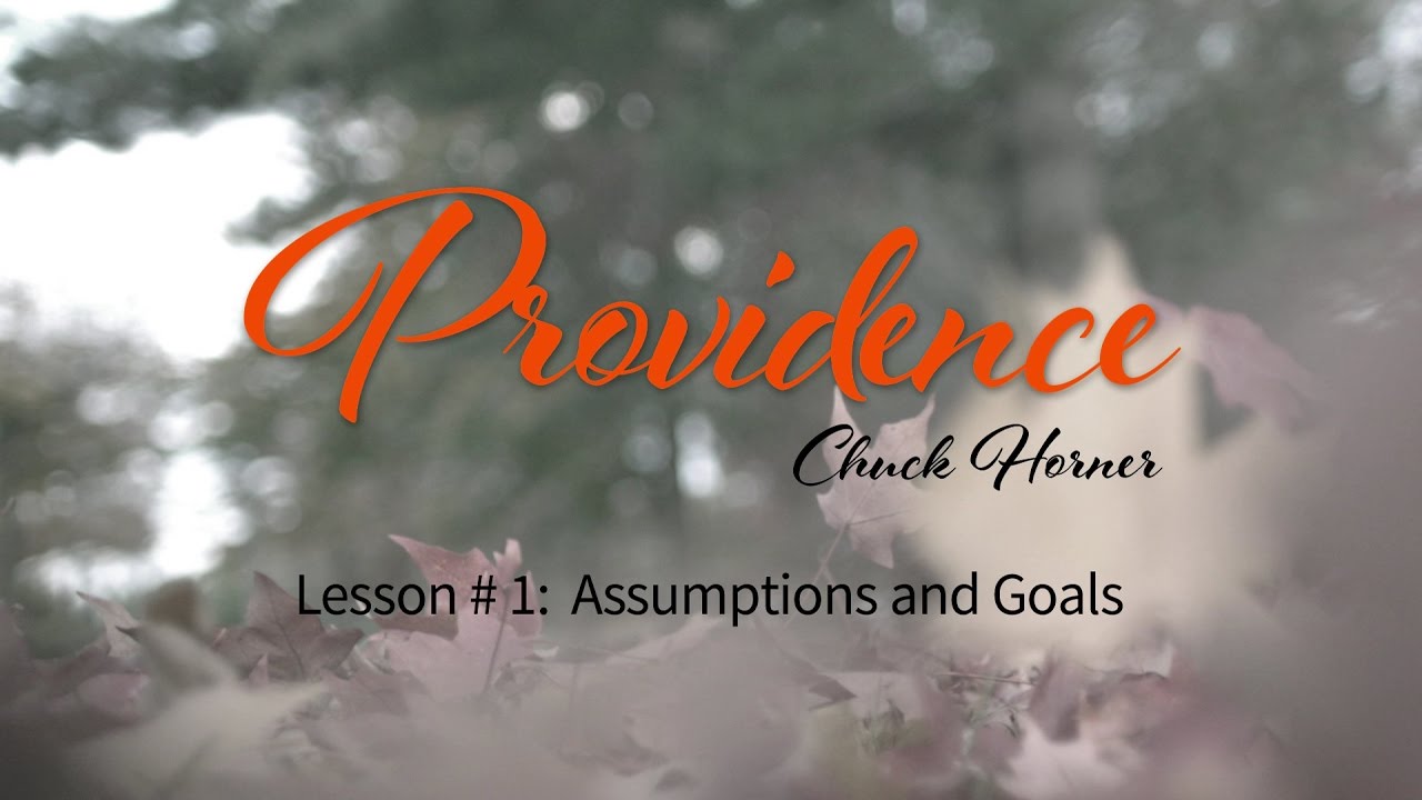 Providence: 1. Assumptions and Goals - YouTube