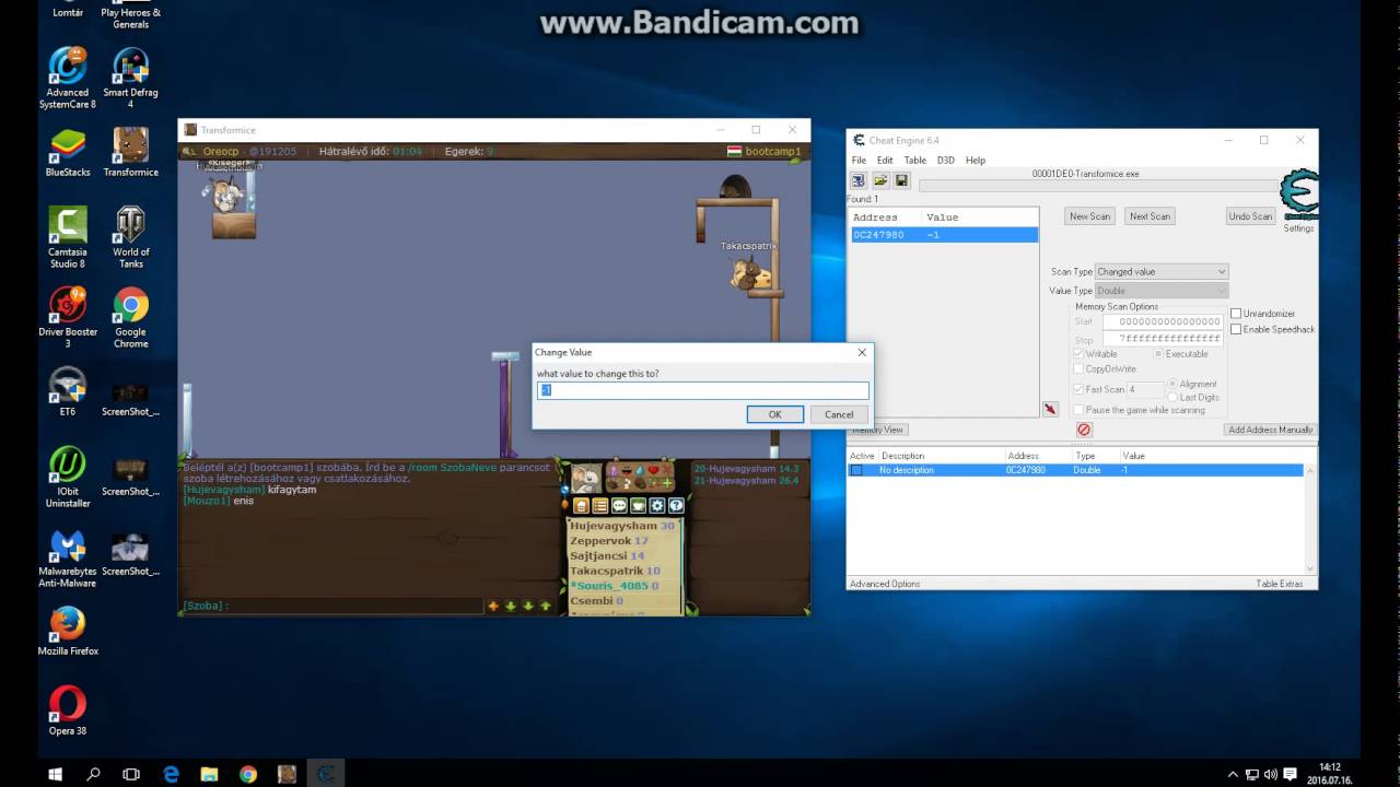 Transformice Fly HACK Cheat Engine - YouTube