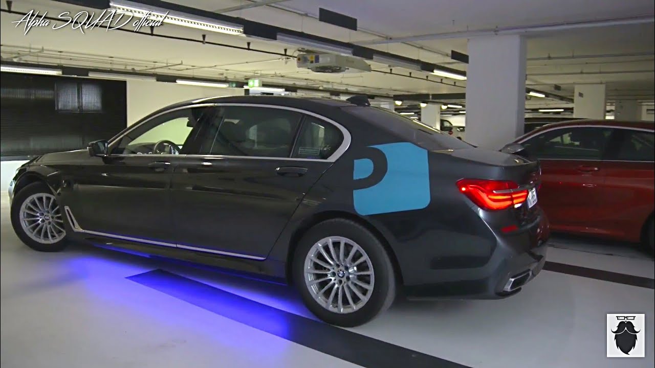 BMW 7 Series Self Driving and Self Parking Car – BMW Automated Parking ...