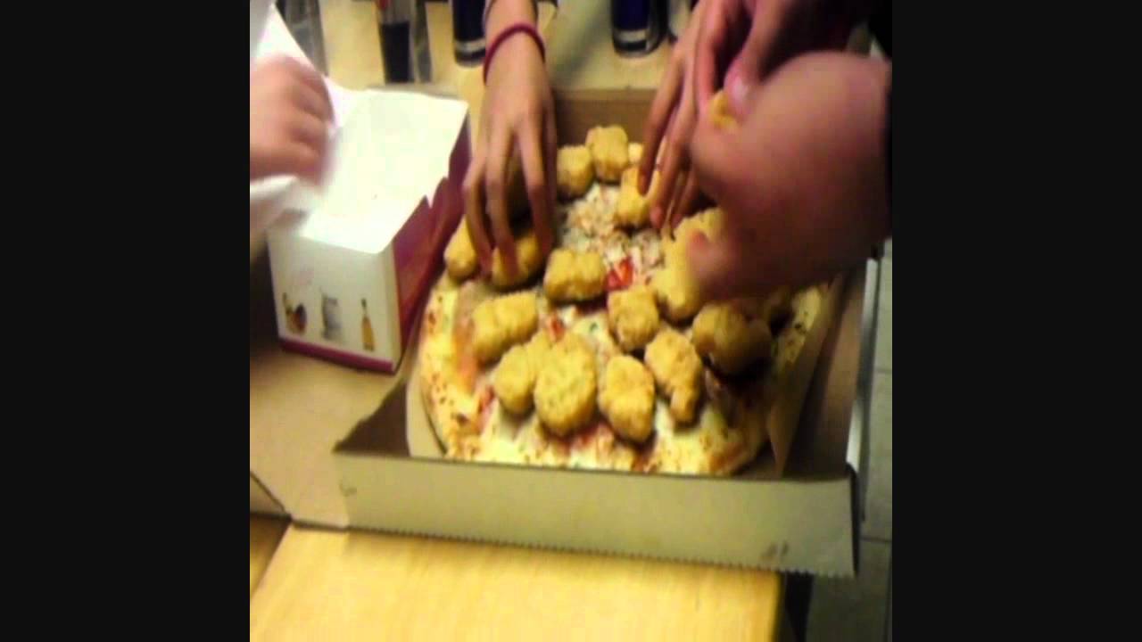 Crazy Meal - McDouble Pizza - YouTube