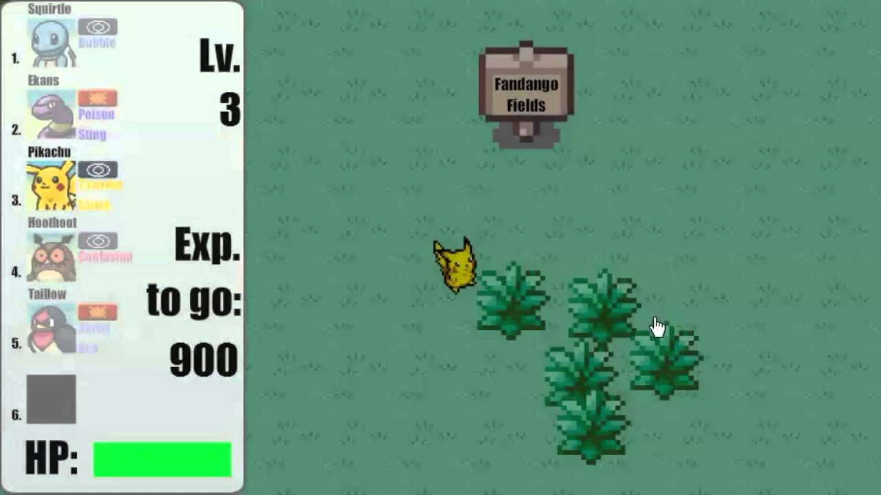 Pokémon Campaign Demo 0.1 - YouTube