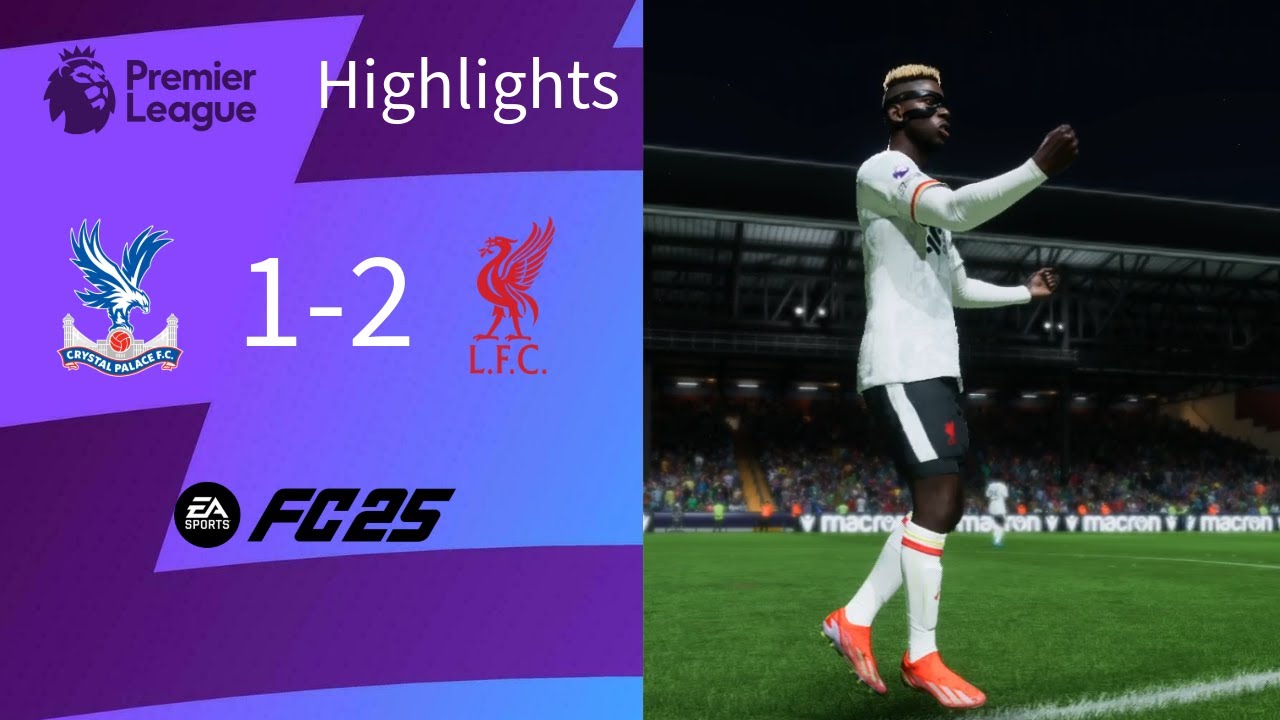 Osimhen scores BRILLIANT volley to win it for the Reds! | Palace 1-2 ...