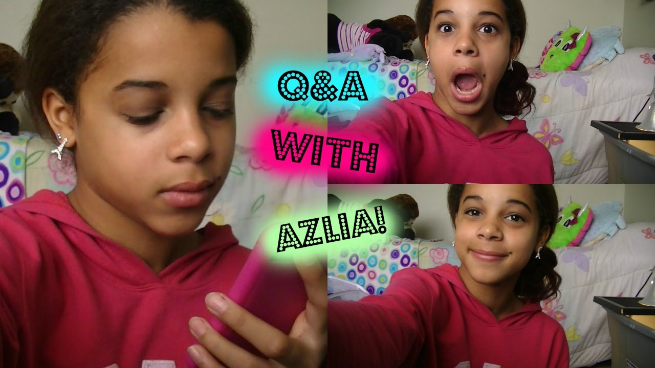 Q&A WITH AZLIA! - YouTube
