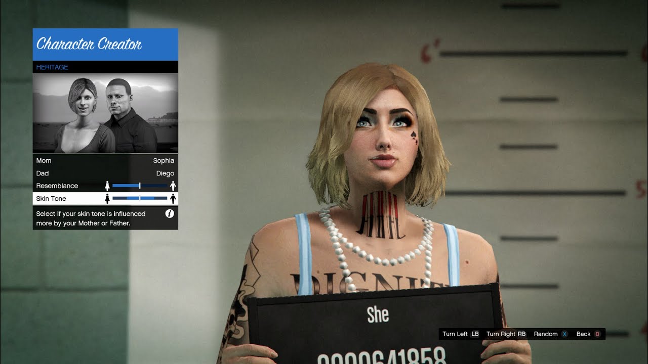 Gta 5 Online - Pretty Female Character Creation - YouTube