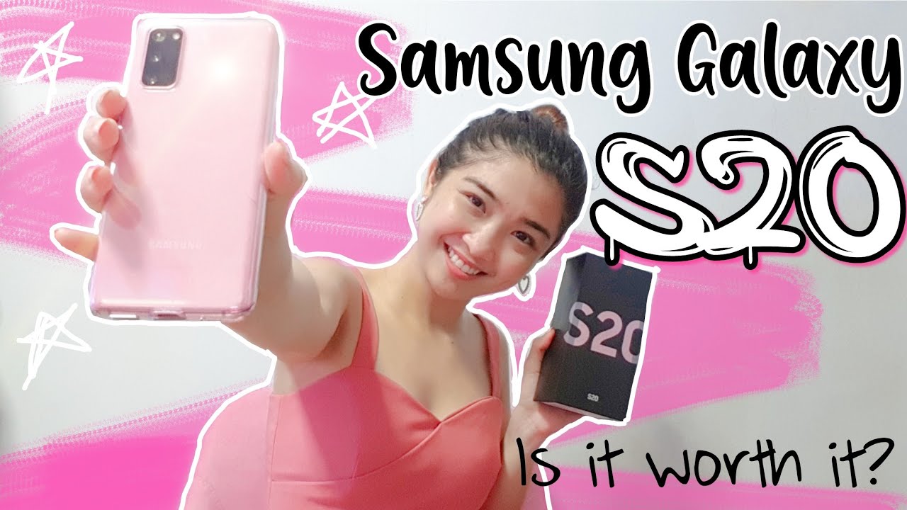 Samsung Galaxy S20 Cloud Pink : Unboxing and Review - YouTube