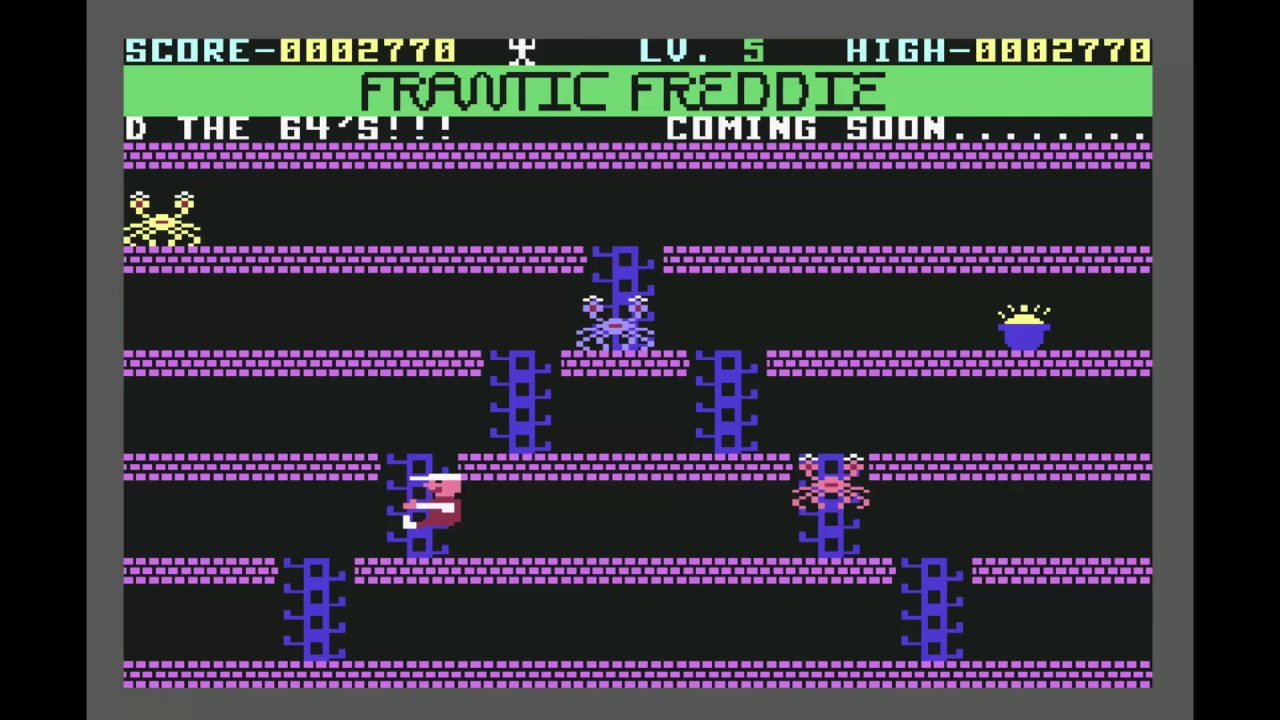 Game of the day 1599 Frantic Freddie (フランティック・フレッディー) 1983 CDS ...